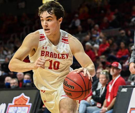 Bradley's Connor Hickman - Basketball Player - Valley Hoops Insider